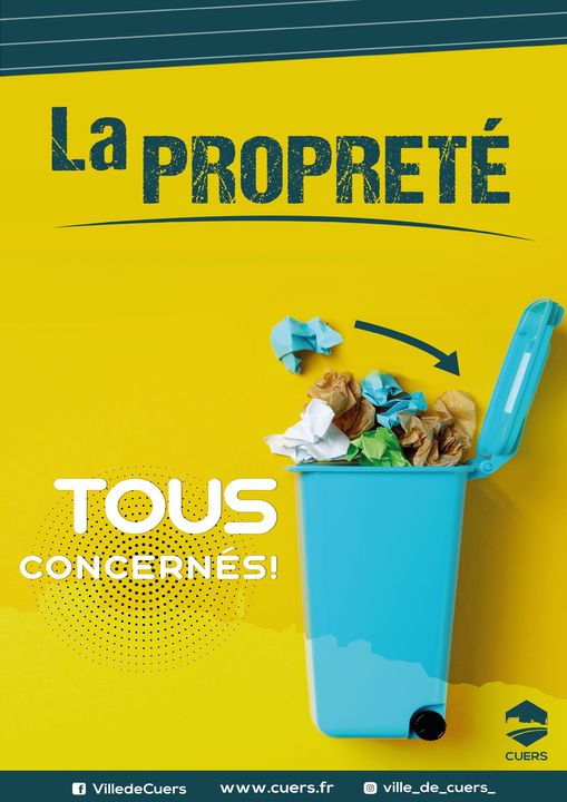 La propreté, c’est l’affaire de tous ! – Cuers.fr
